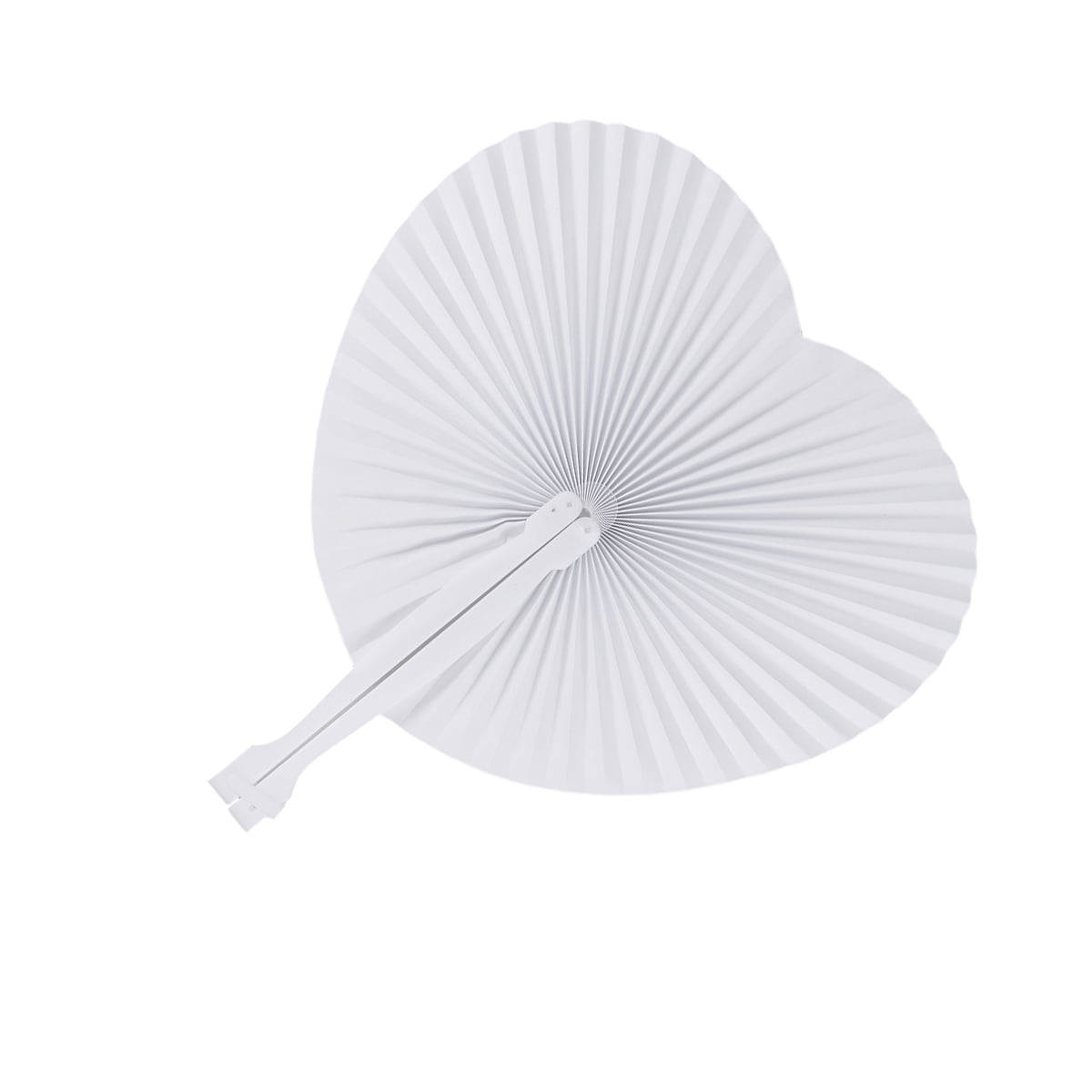 48 Pcs Party Favor Fan Folding Paper Souvenirs for Wedding Hand Held ...