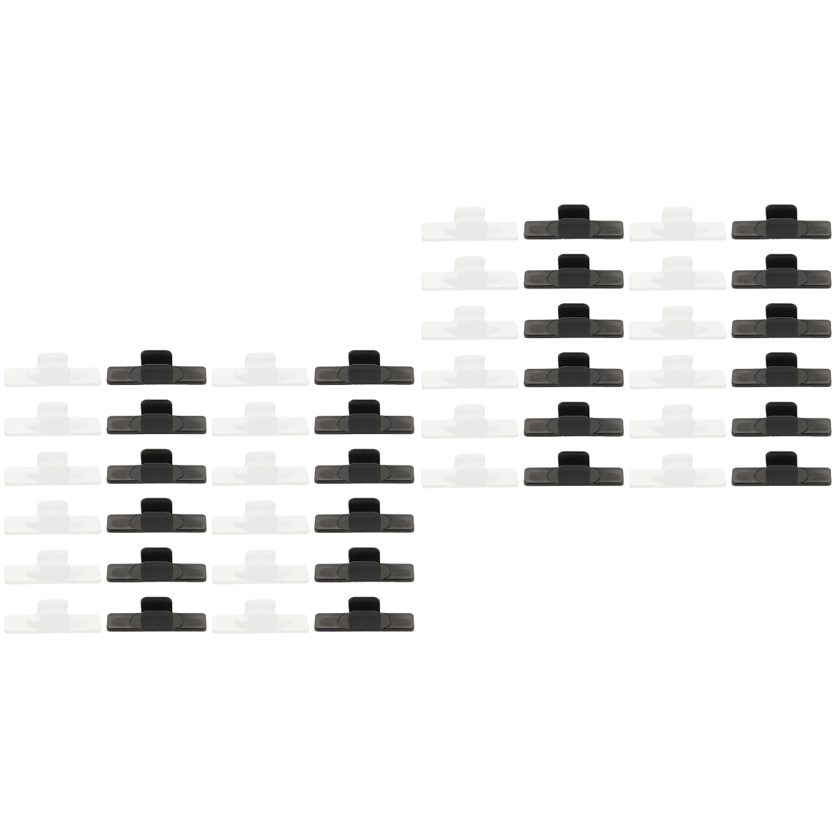 48 Pcs Pen Clip Portable Whiteboard Writing Buckle Buckles Plastic ...