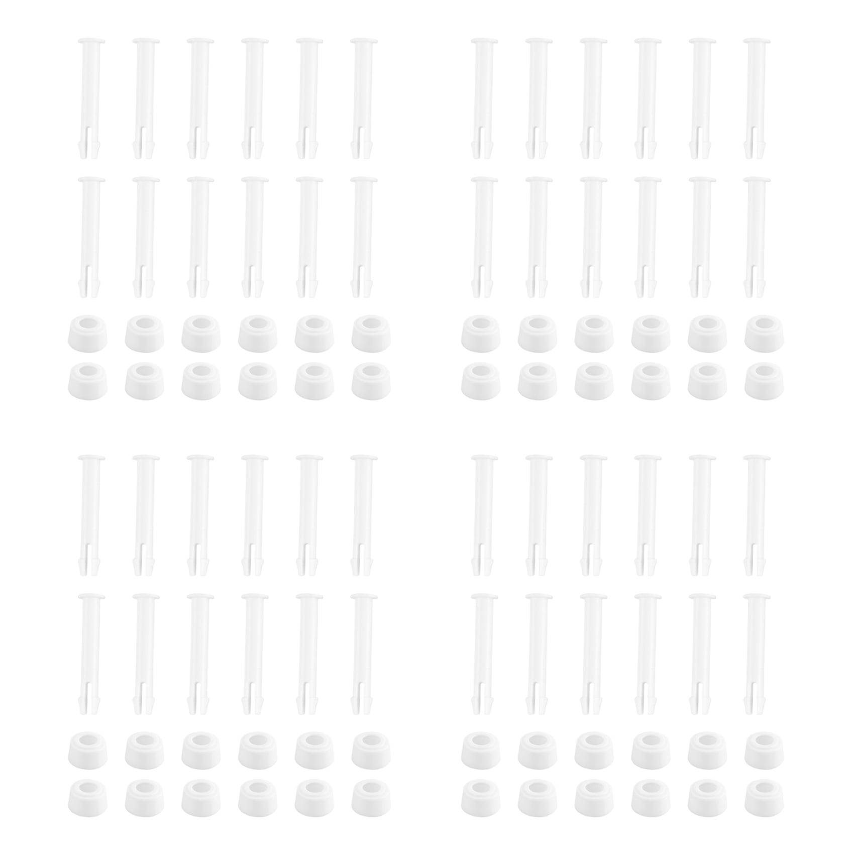 48 Pcs Plastic Pool Joint Pins & 48 Pcs Rubber Seals for Above Ground ...
