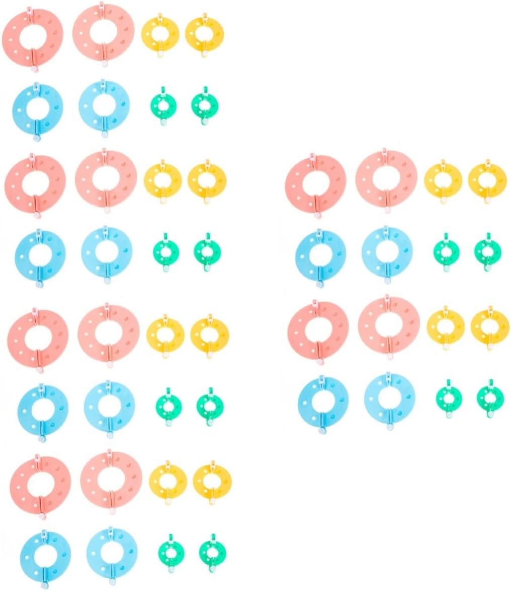 48 Pcs Pompom Knitter Hand Knitting Tool Manual Yarn-ball Maker Pom Pom ...