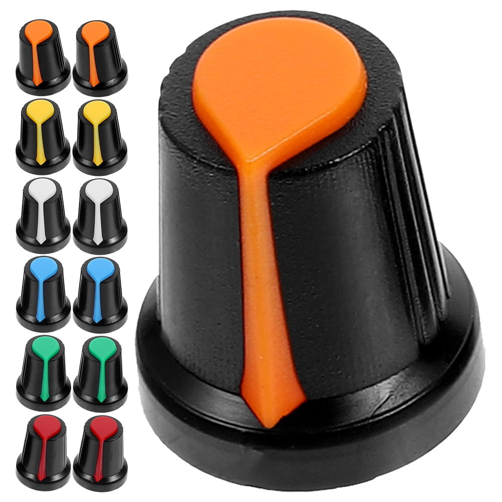 48 Pcs Potentiometer Knob Volume Turn Replacement Electric Guitar Parts ...