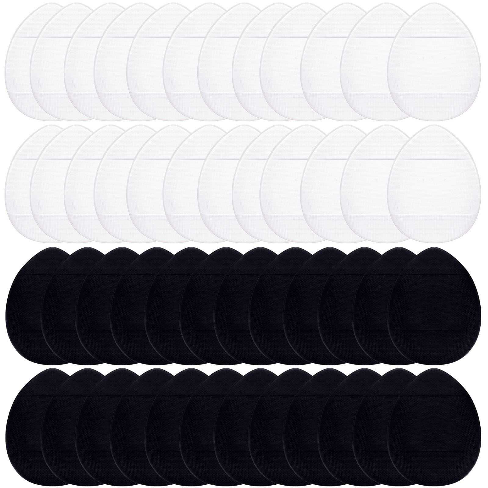 48 Pcs Powder Puff OIF8 Mini Makeup Sponges Finger Face Powder Puff ...