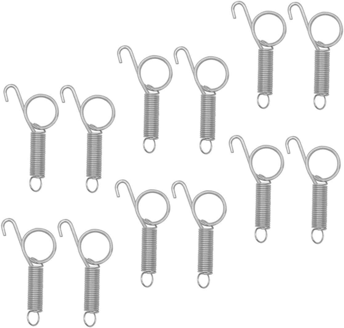 48 Pcs Rabbit Cage Door Spring Rabbit Cage Hooks Spring Finger Hooks ...