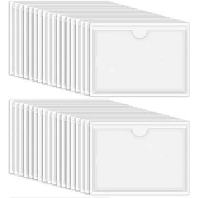 Adhesive Label Pockets