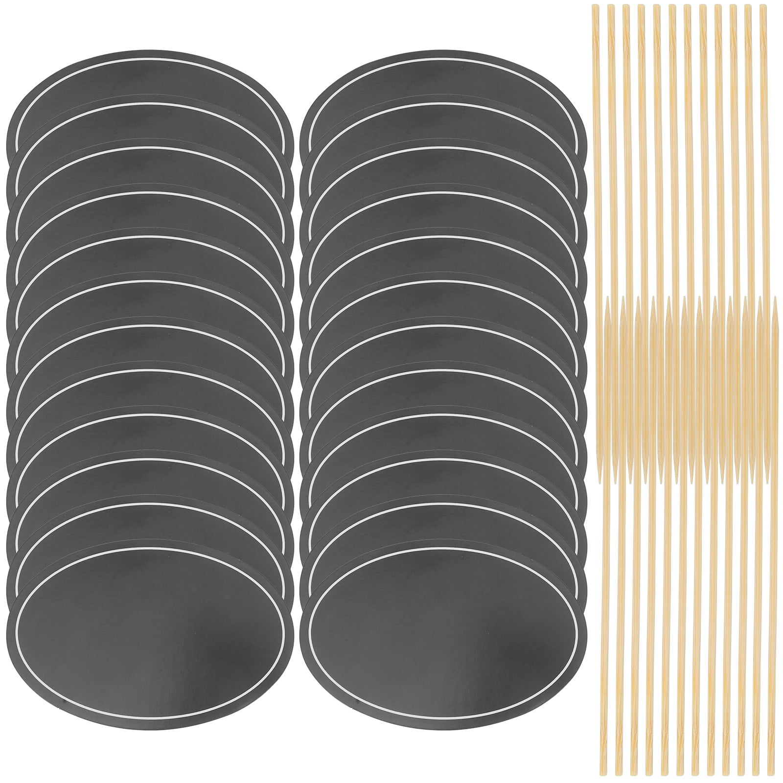 48 Pcs Tag Party Decoration The Shop Writable Sign Picks Label Insert ...