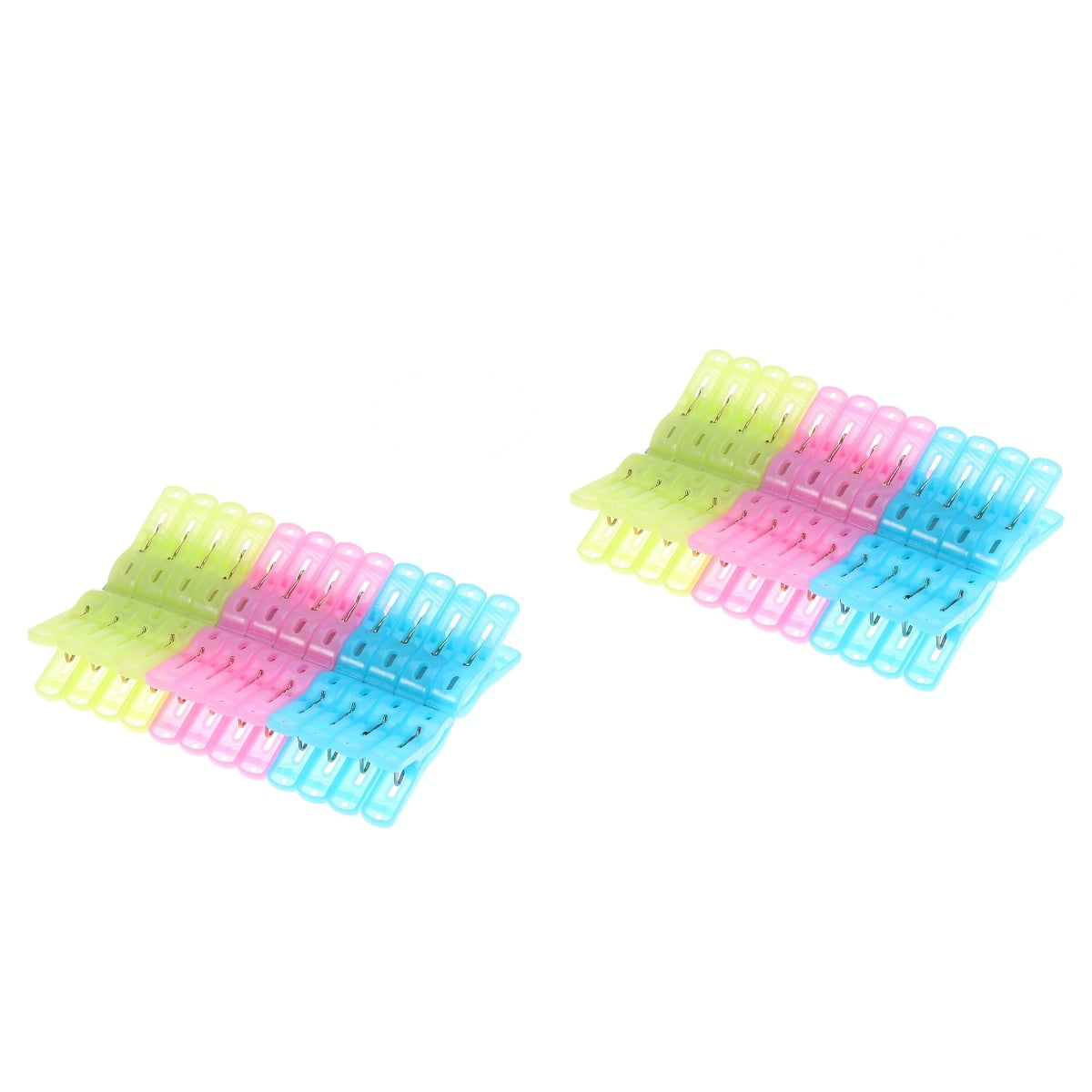 48 Pcs Tools Clothes Clips Towel Window Shade Hooks for Towels Basket ...