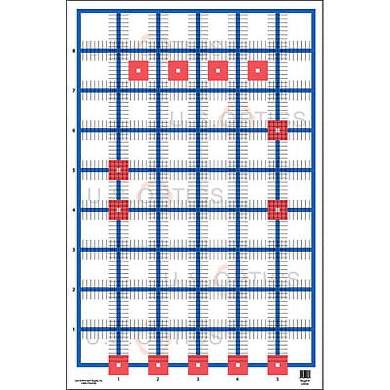 48 Pcs, US Optics Mil-Scale Scope Tracking Target 36" to test turret ...