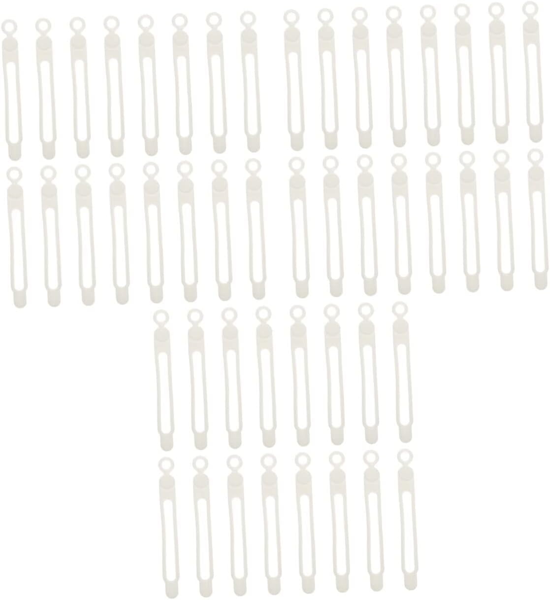 48 Pcs Wire Organizer Computer Holder for Desk USB Cable Wire Shelf ...