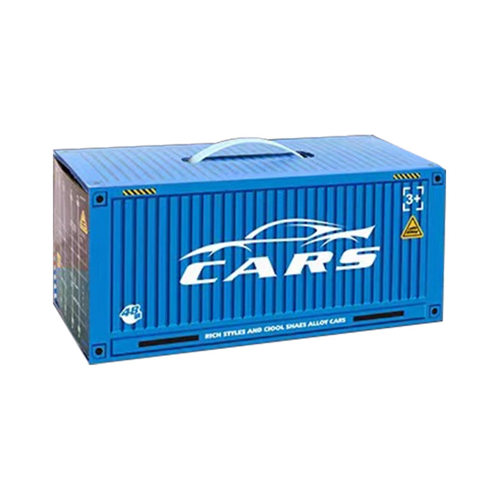 48 Piece Mini Friction Powered Car Set For Boys Children's With ...