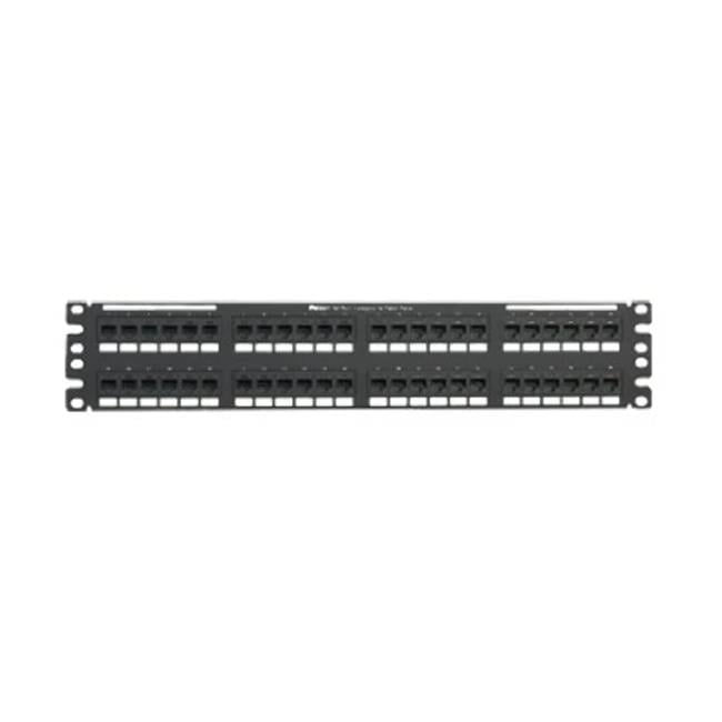 48 Port 2RU Cat 6 Punchdown Keystone Patch Panel - Walmart.com
