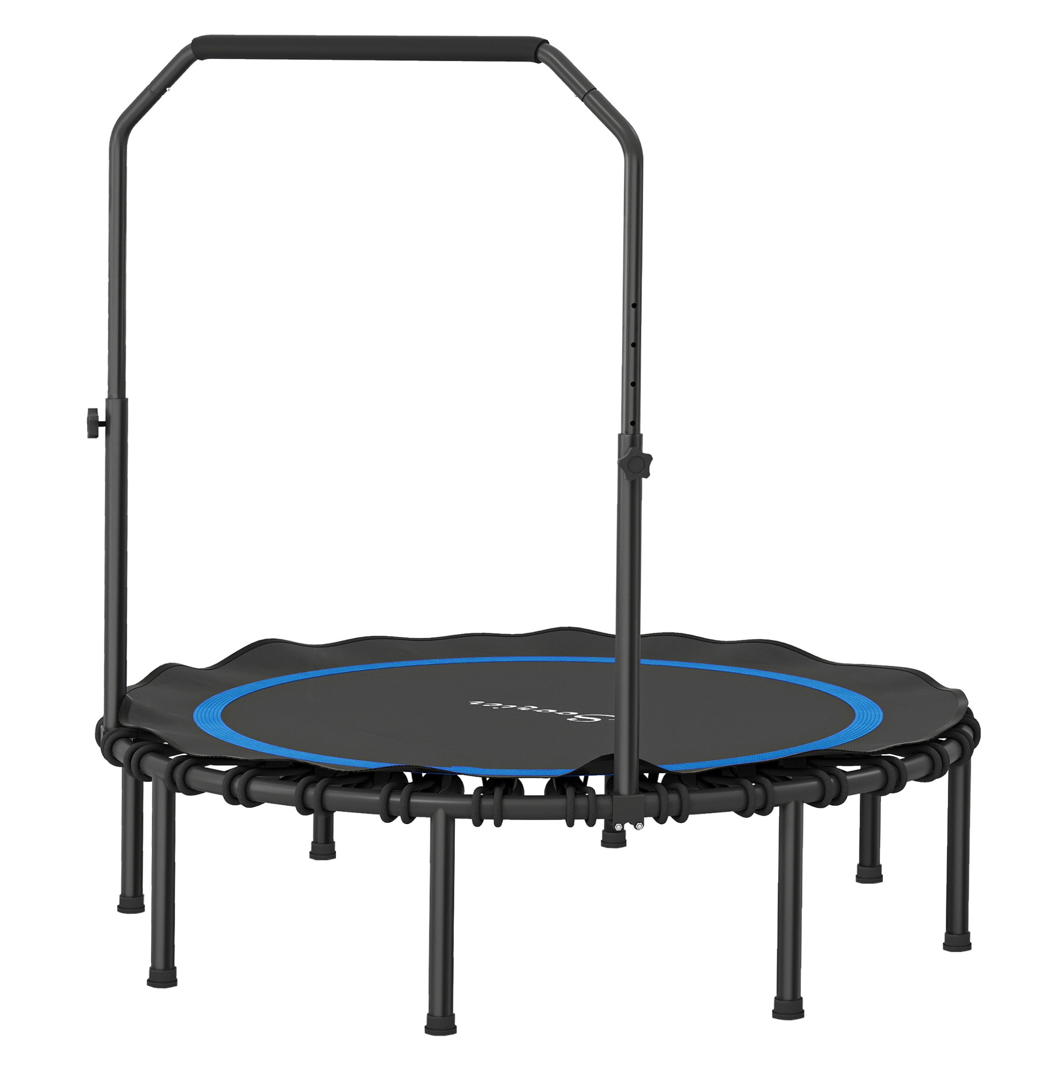 48" Rebounder Trampoline - Foldable Mini Trampoline for Adults & Teens ...