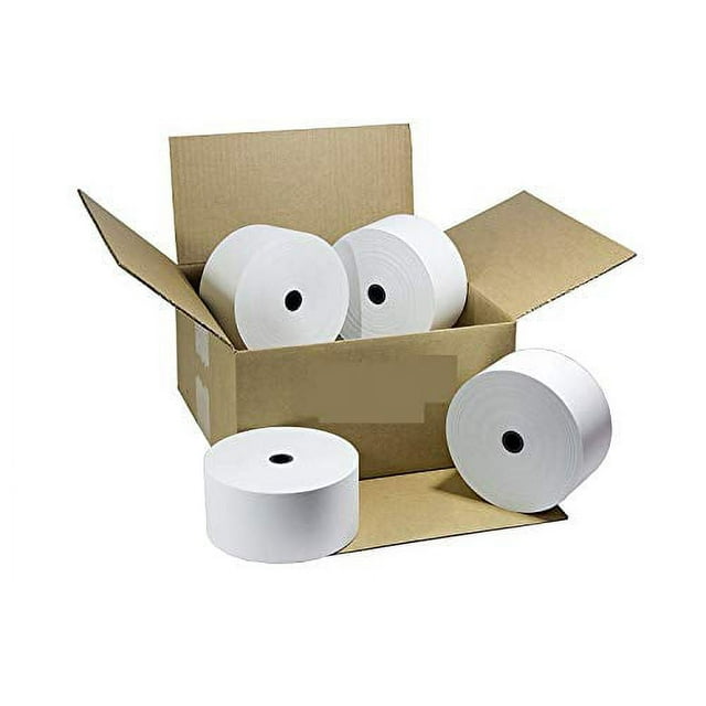 (48 Rolls) Pay-at-Pump Thermal Paper Rolls 2-5/16 X 356 Gas Station ...