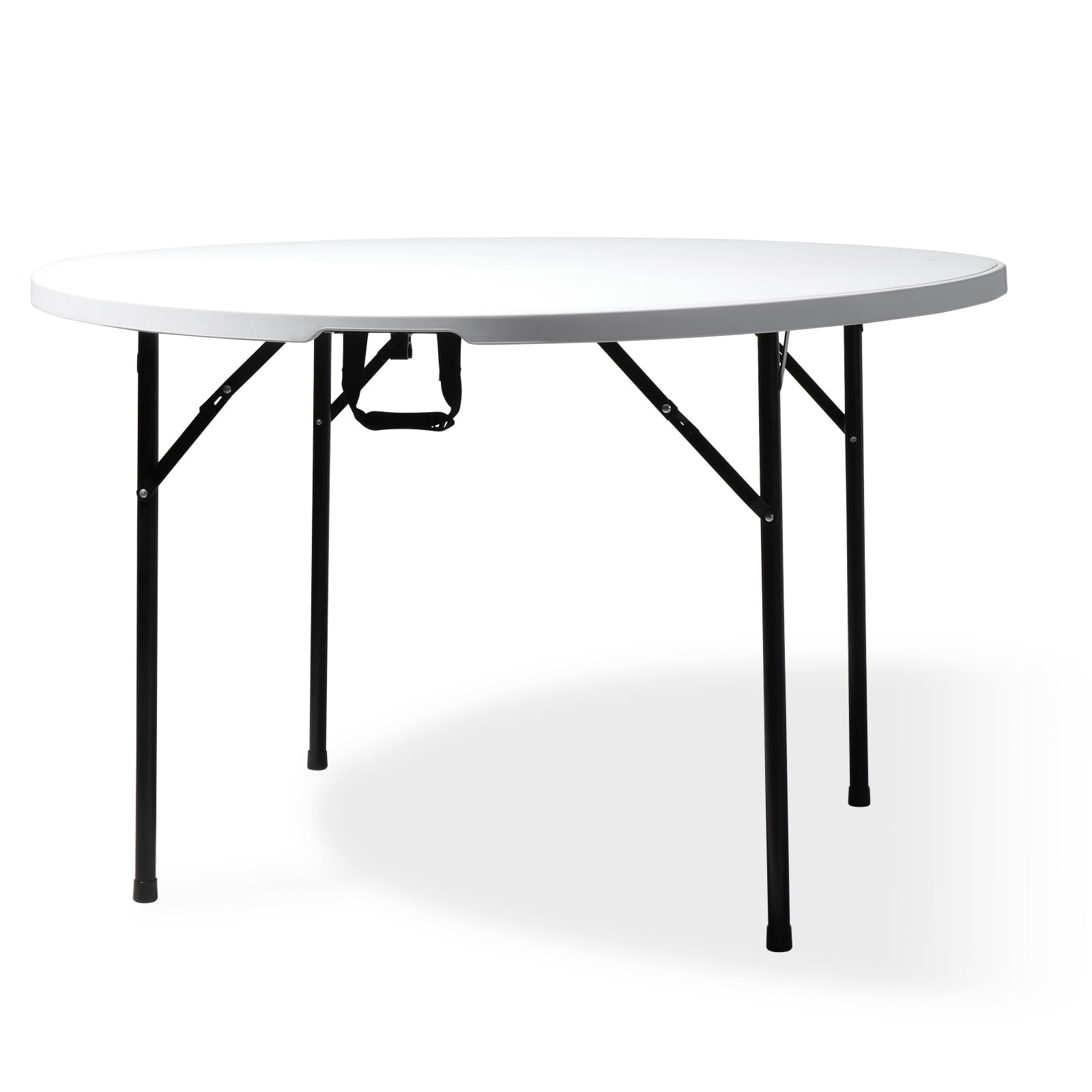 48 Round Folding Table - Portable Utility Table for Outdoor Events ...