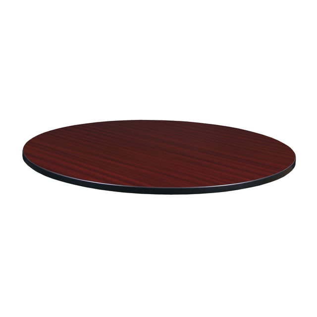 48" Round Laminate Table Top- Mahogany/ Mocha Walnut - Walmart.com