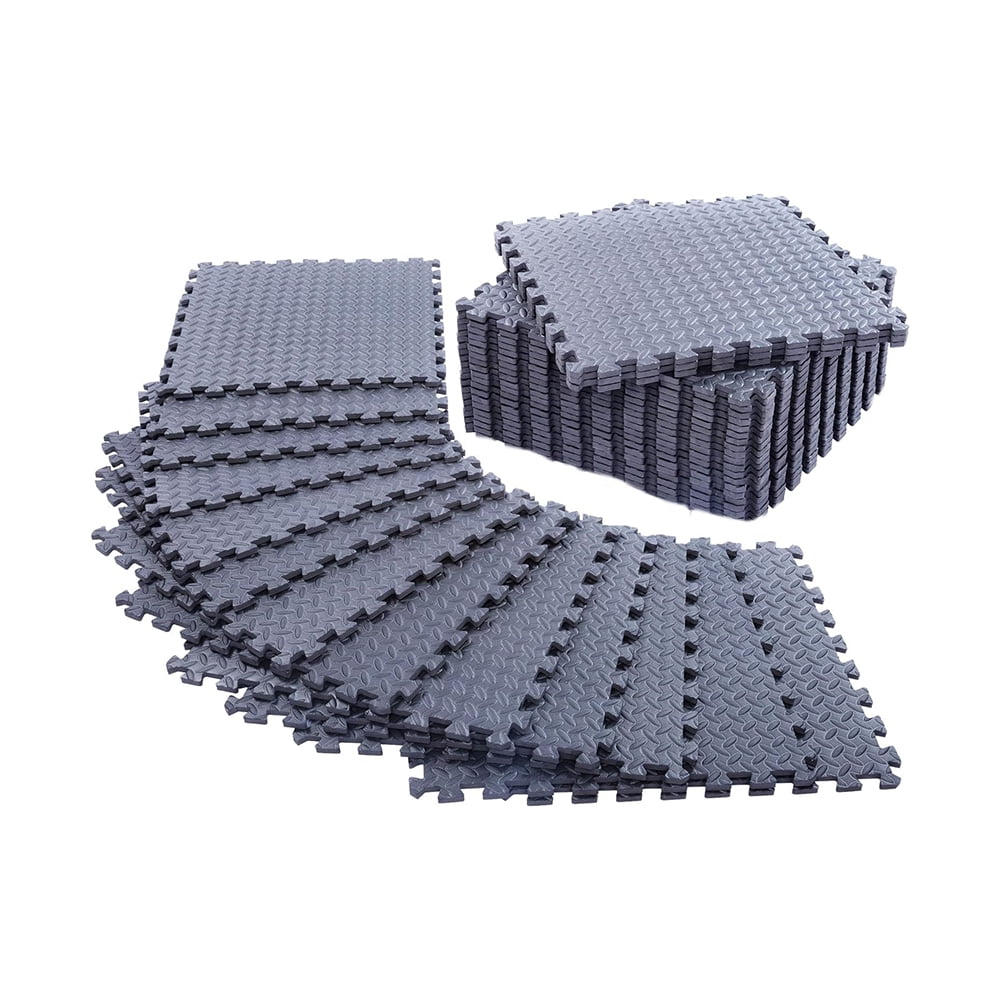 48 SQFT 1/2" Extra Thick Floor Exercise Mat, Padding for Kids - High ...