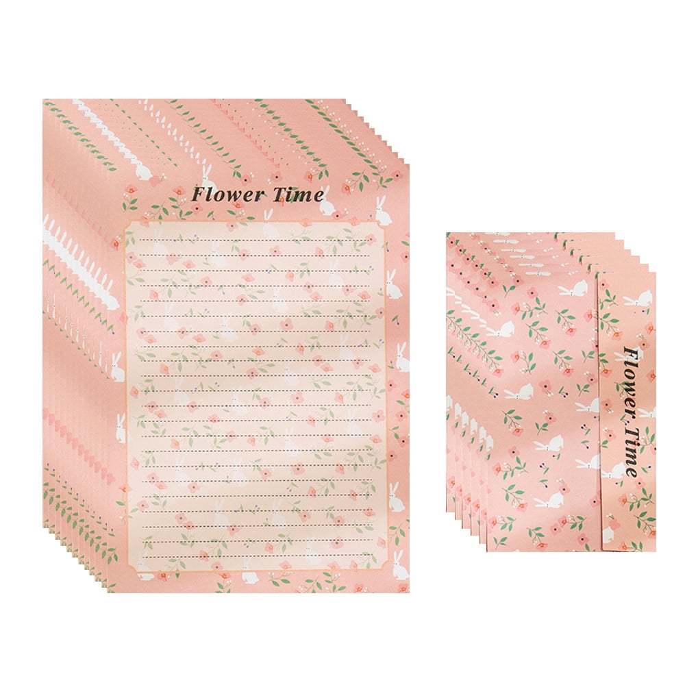 48 Sheet Papers, 24 Envelopes, Writing Letters, 26x18.5cm Letters ...