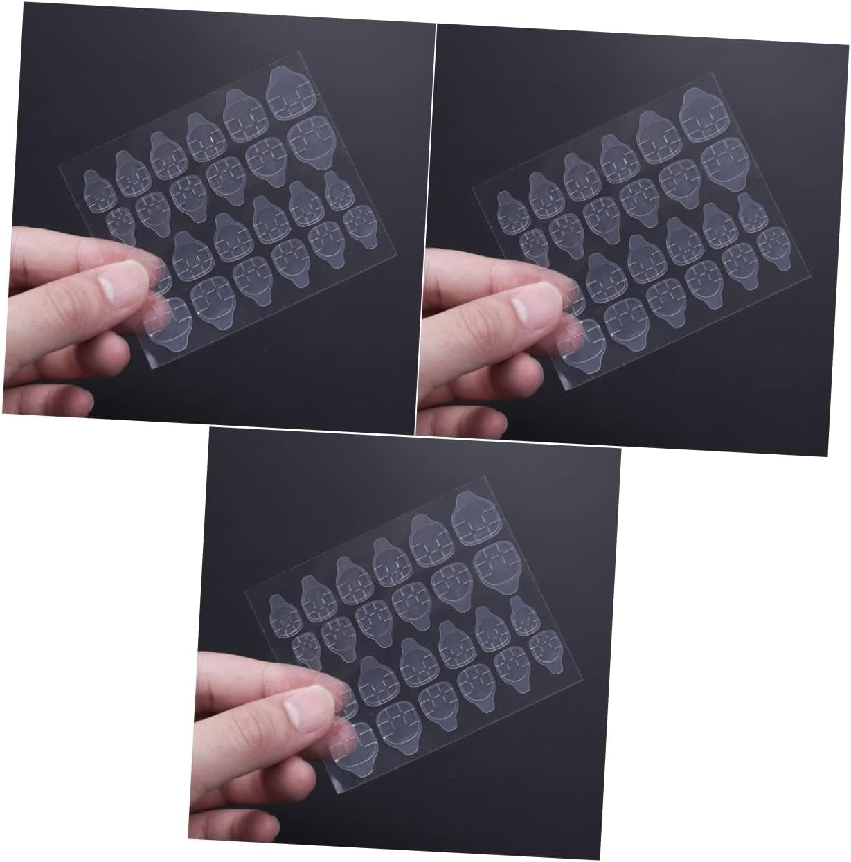 48 Sheets Fashio ble il Art Gummy Gel for ils Printed il Glue il Glue ...
