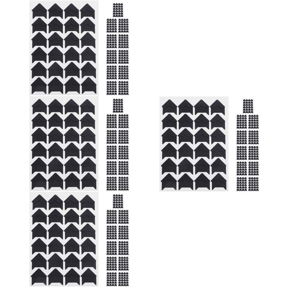 48 Sheets Photo Corners Picture Corners Photo Mounting Corners for ...