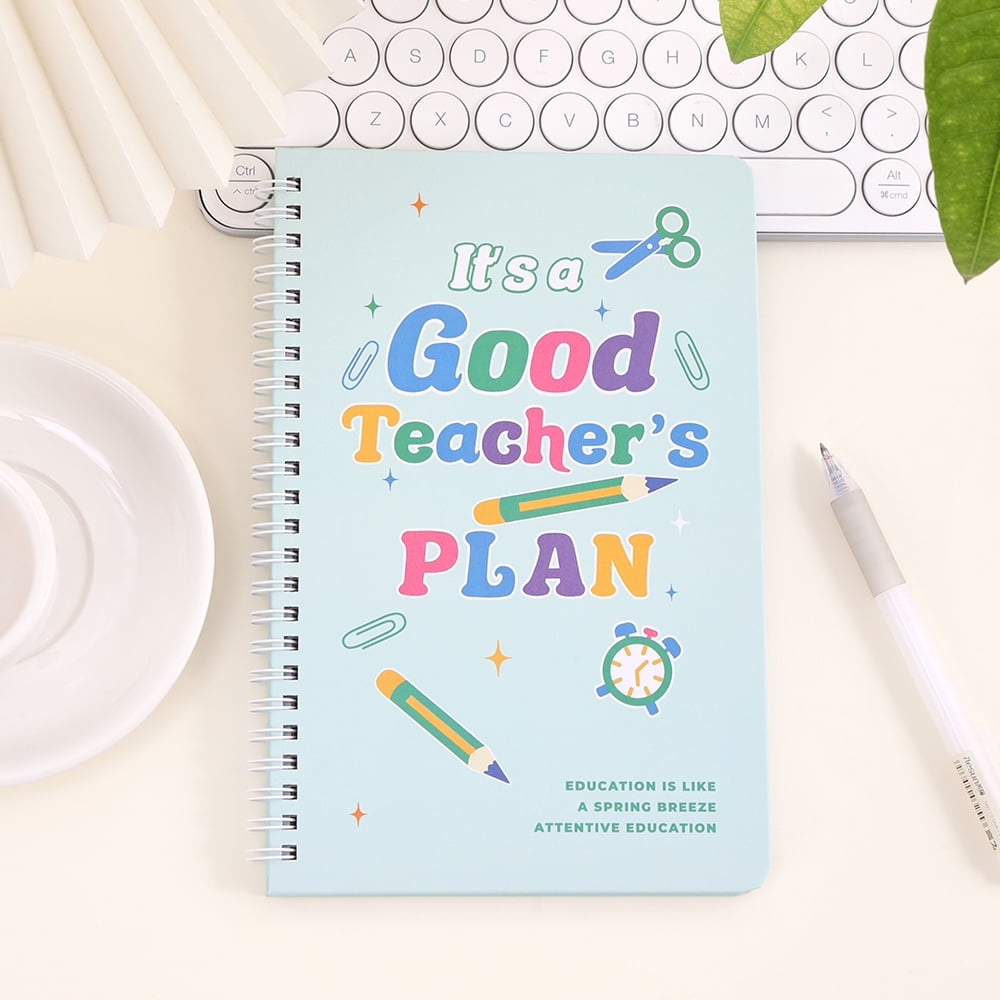 48 Sheets Undated Teacher's Lesson Planner - Color-Coded Weekly ...