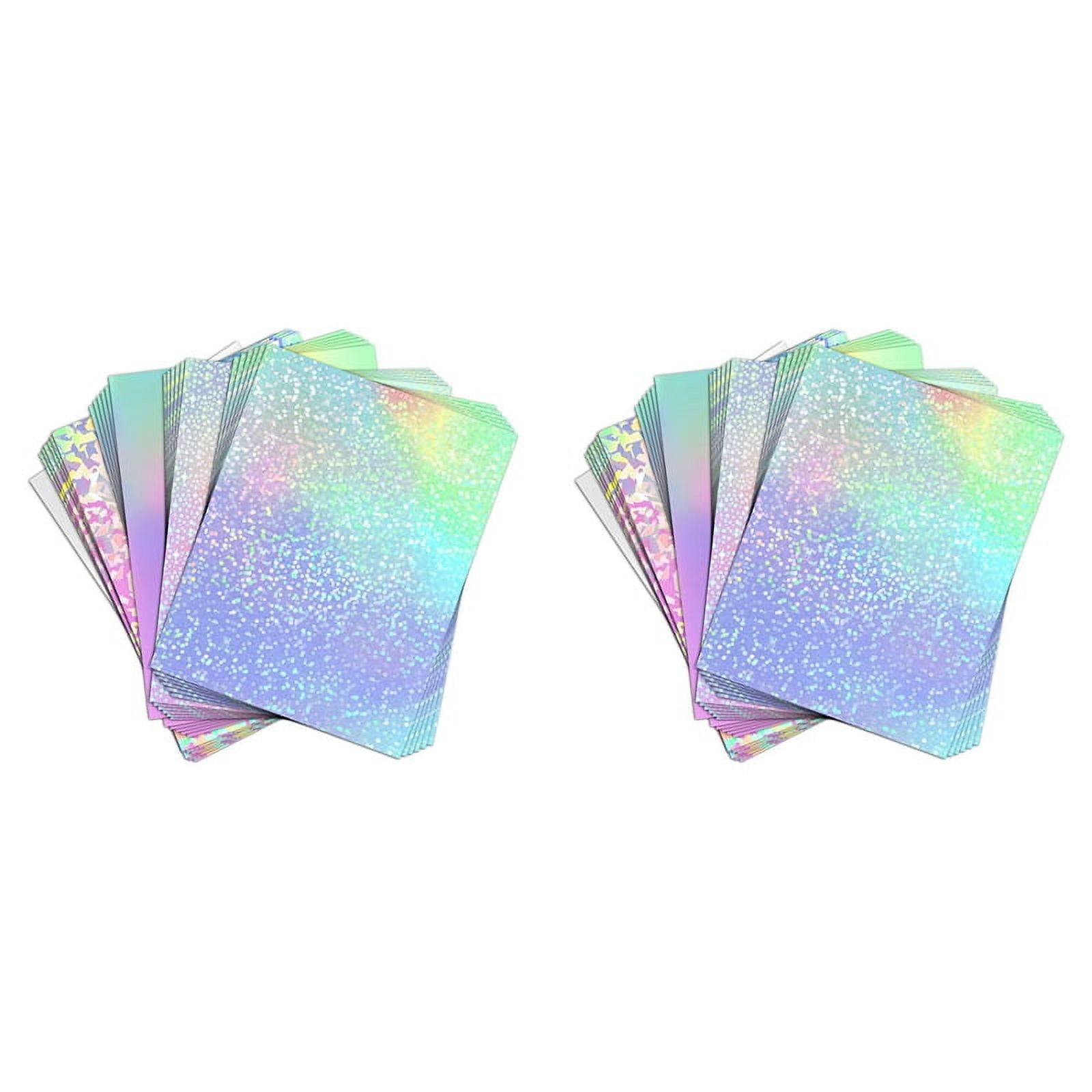 48 Sheets Vinyl Sticker Paper for Inkjet Printer - Printable Glossy ...