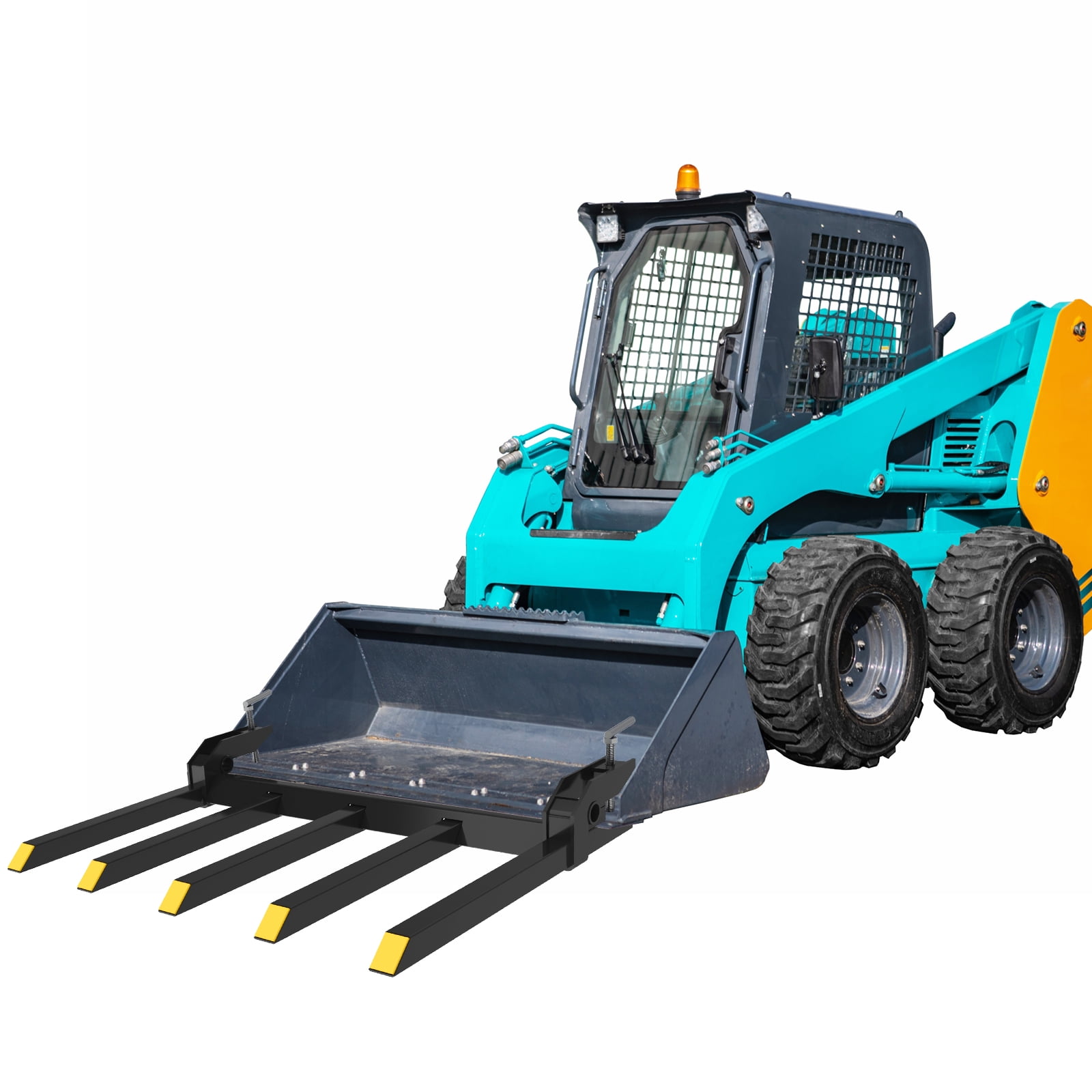 48" Splinter Fork, Heavy-Duty Clamp Upper Fork, Tractor Fork Can ...