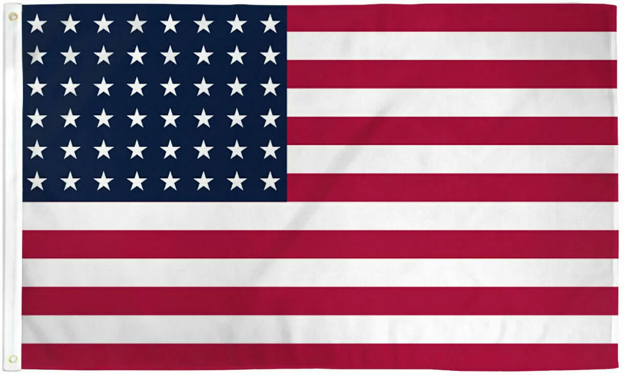 48 Star USA Flag 3x5ft American Historical Flag 48 Stars Flag USA Old ...