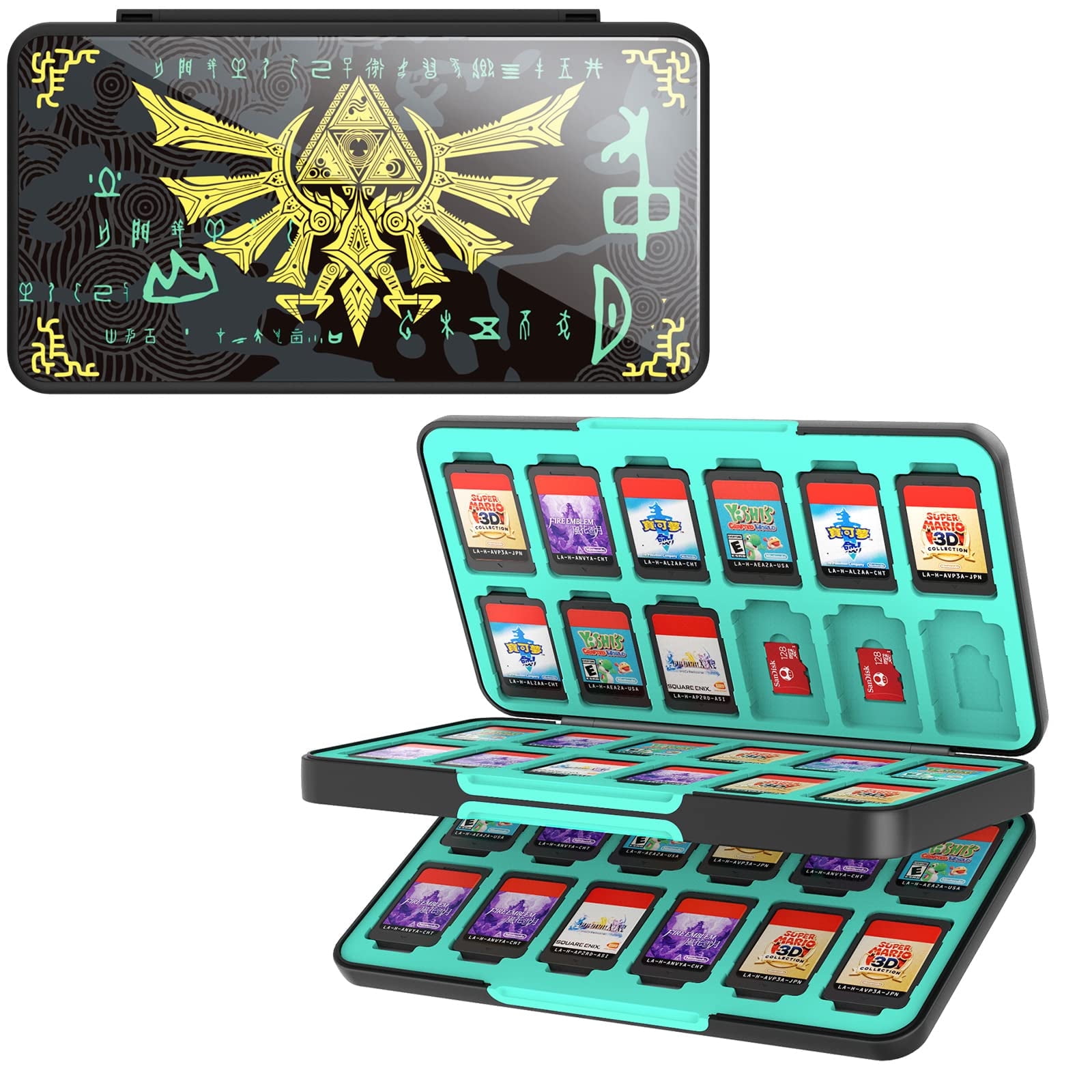 48 Switch Game Card Case for Nintendo Switch OLED/Lite,Storage Card Box ...