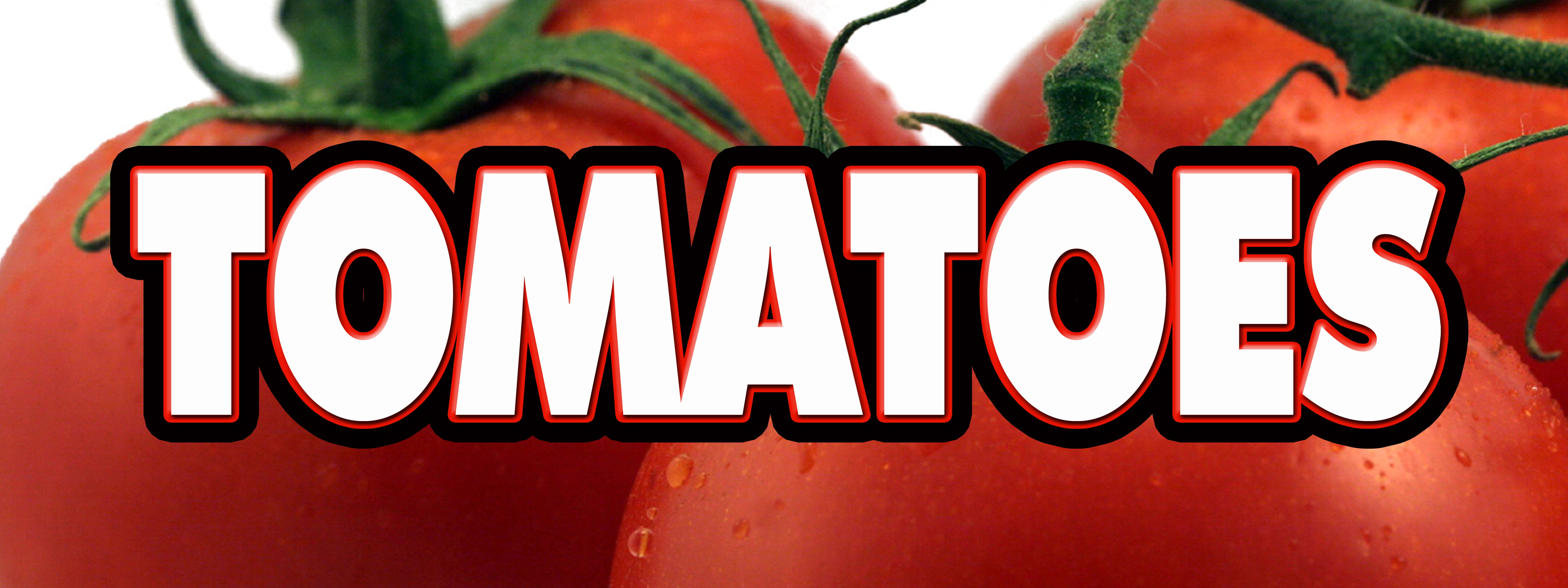 48" TOMATOES DECAL sticker tomato stand farmers market - Walmart.com