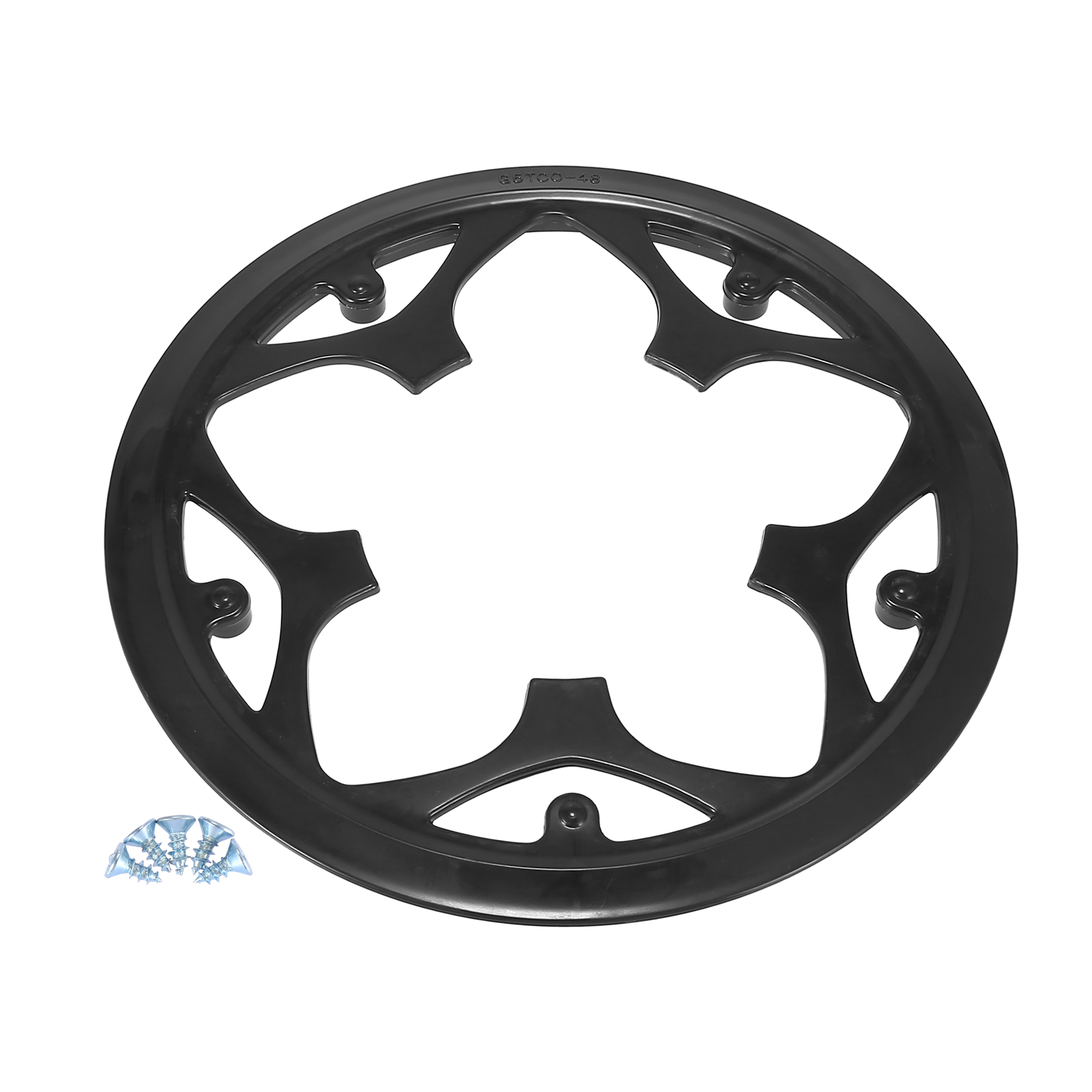 48 Teeth 9.5cm 5 Holes Bicycle Bike Crankset Chain Wheel Cover ...