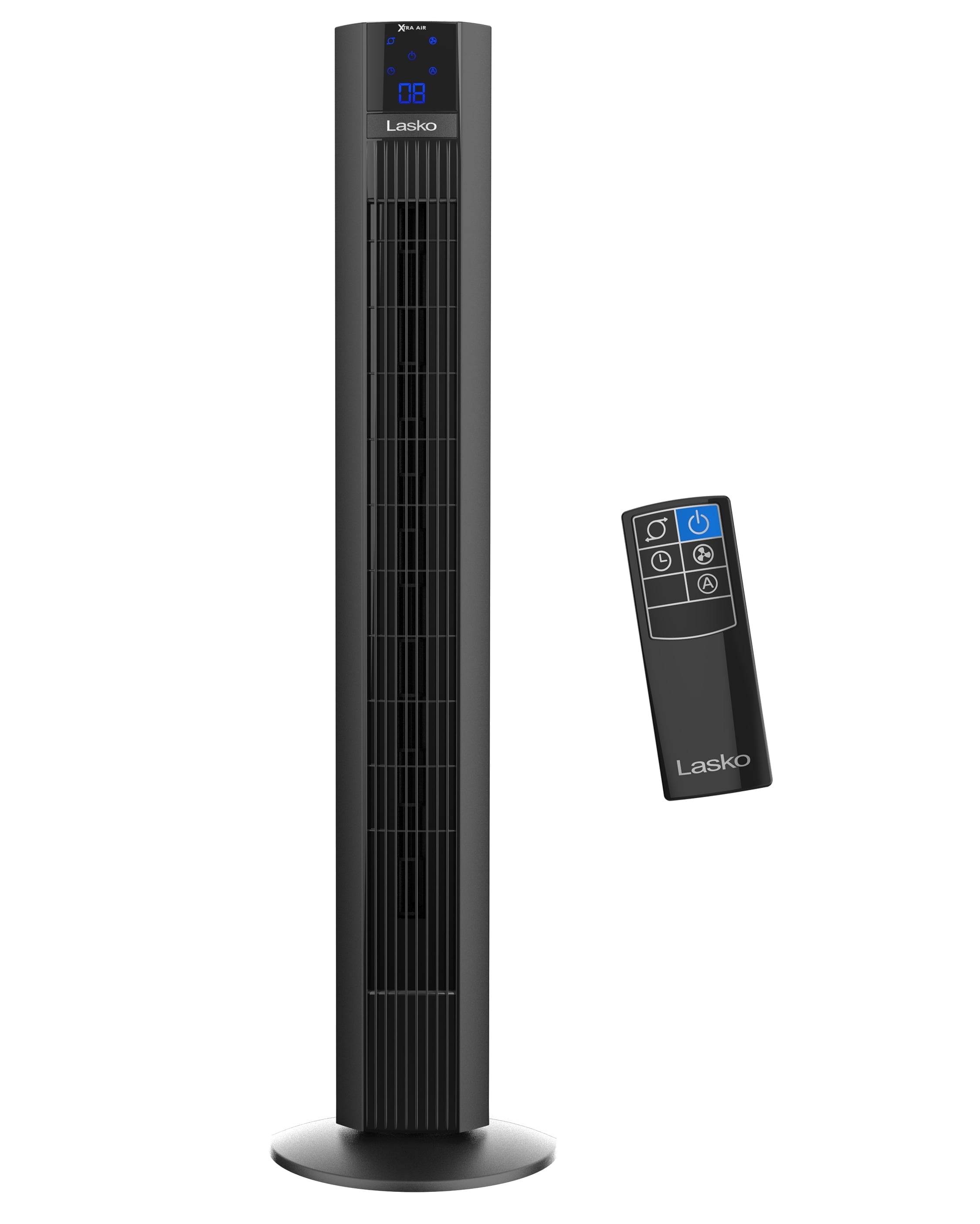 Lasko Xtra Air® 48" 4-Speed Oscillating Remote Controlled Tower Fan ...