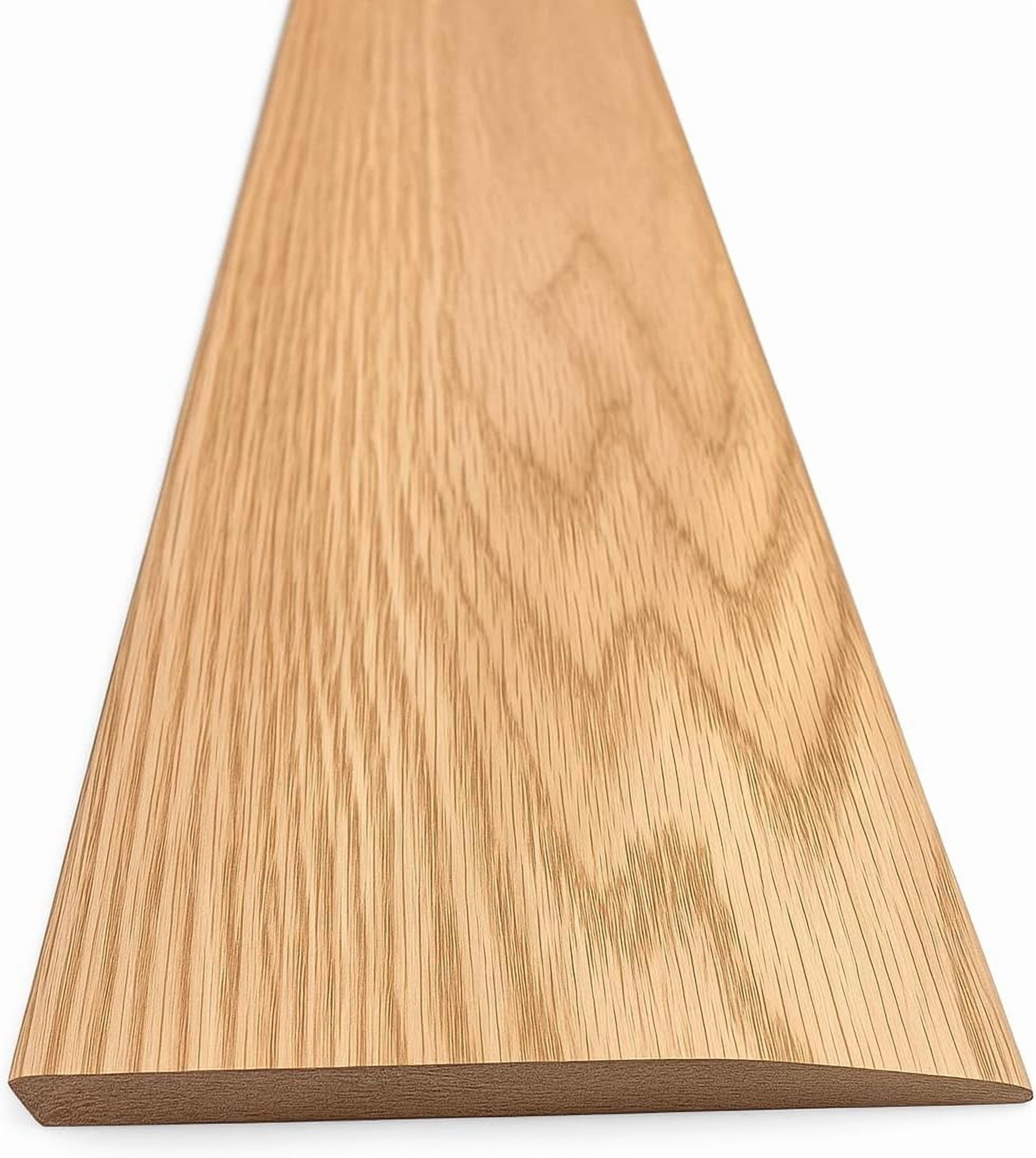 48" Unfinished Oak Reducer Threshold – 5" Wide x 5/8" High Half Threshold | Solid Wood ...