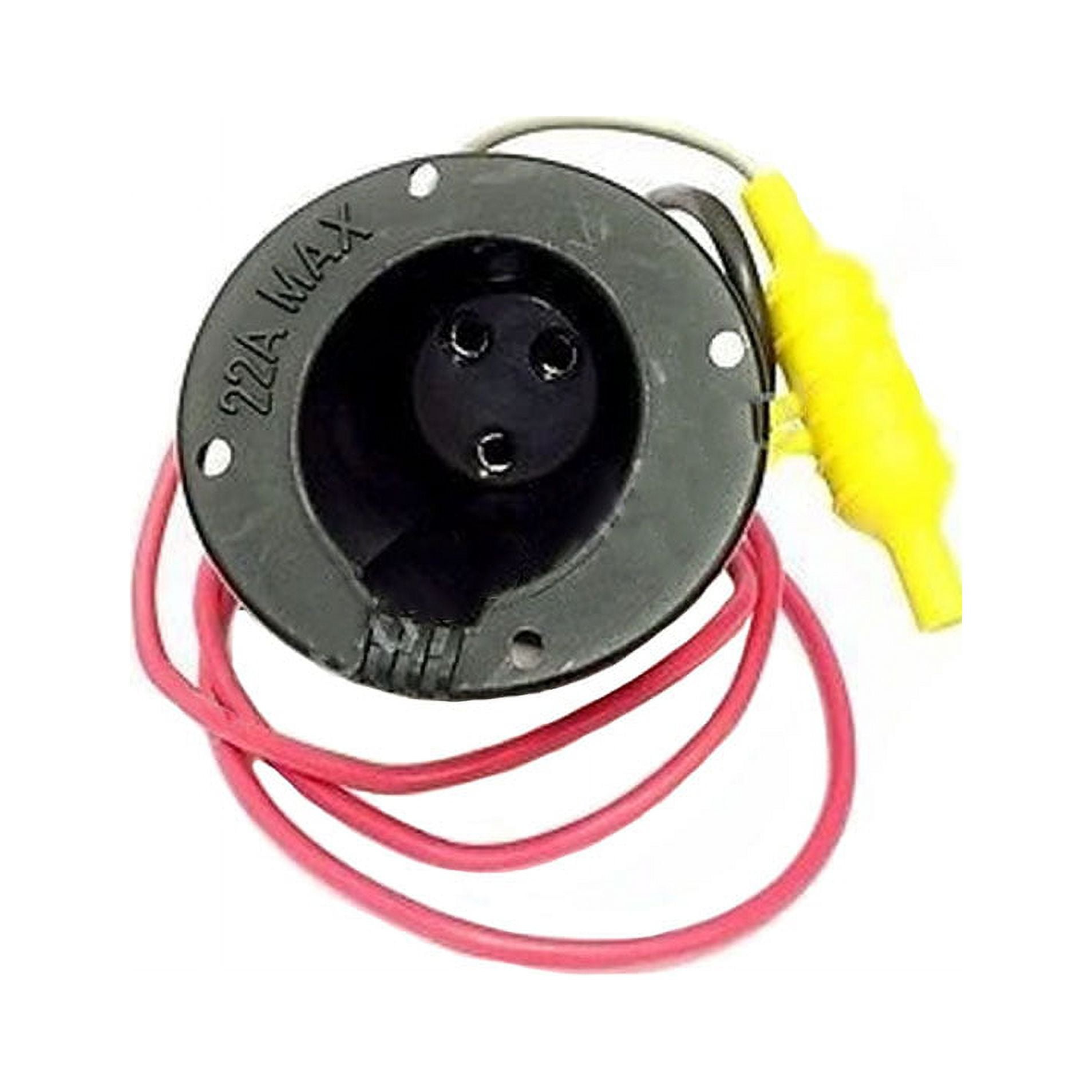 48 Volt Charger Receptacle/Fuse Assembly DC For Club Car DS Golf Cart ...