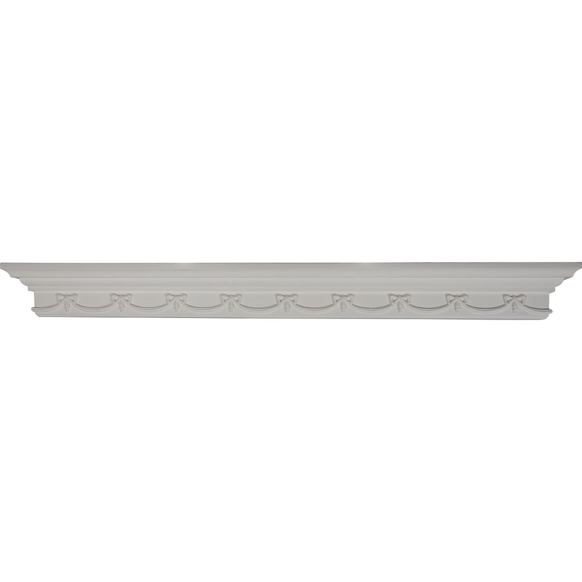 48"W x 4 3/8"H x 4 1/8"P Versailles Shelf - Walmart.com