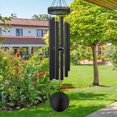 48'' Wind Chimes for Outside Deep Tone - Large Windchimes with 6 Heavy ...