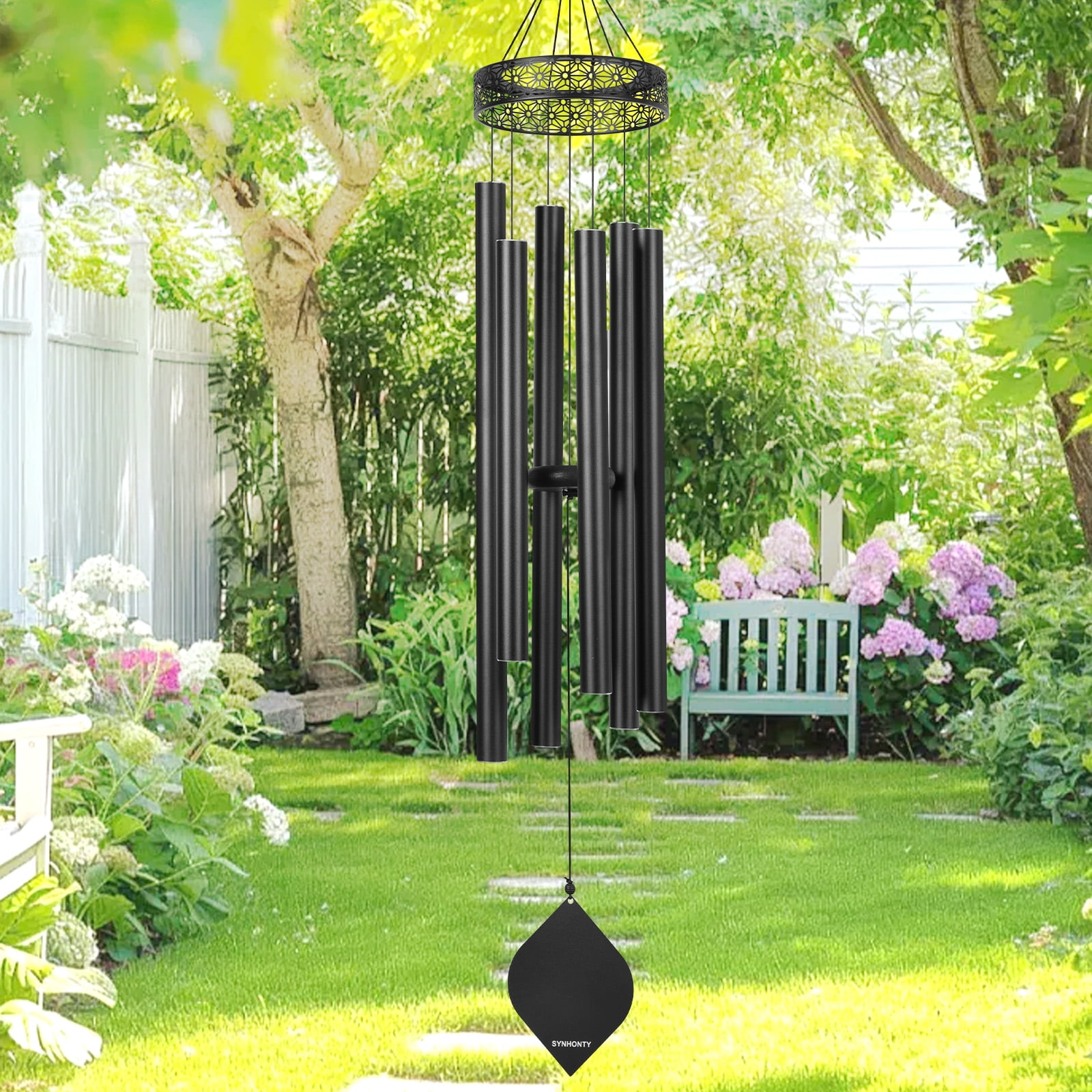 48"Wind Chimes for Outside Deep Tone Large Wind Chimes Outdoor ...