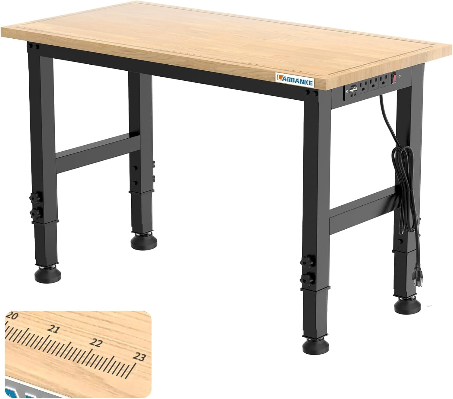 48" Workbench with Scales,Weight Capacity to 2300 LBS Heavy Duty ...