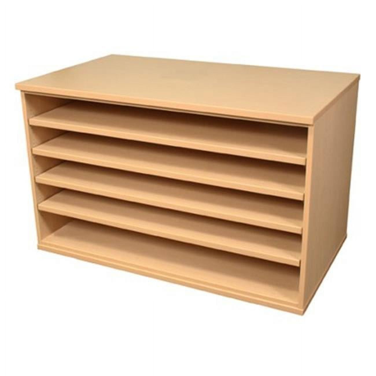 48 X 30 X 36 Paper Storage Cabinet in Folkstone, 5 Adjustable Shelves ...