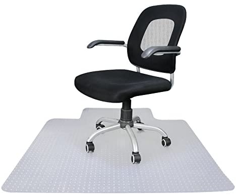 48" X 36" Carpet Chair Mat 1/8" w/Lip for Home Office Computer Floor ...