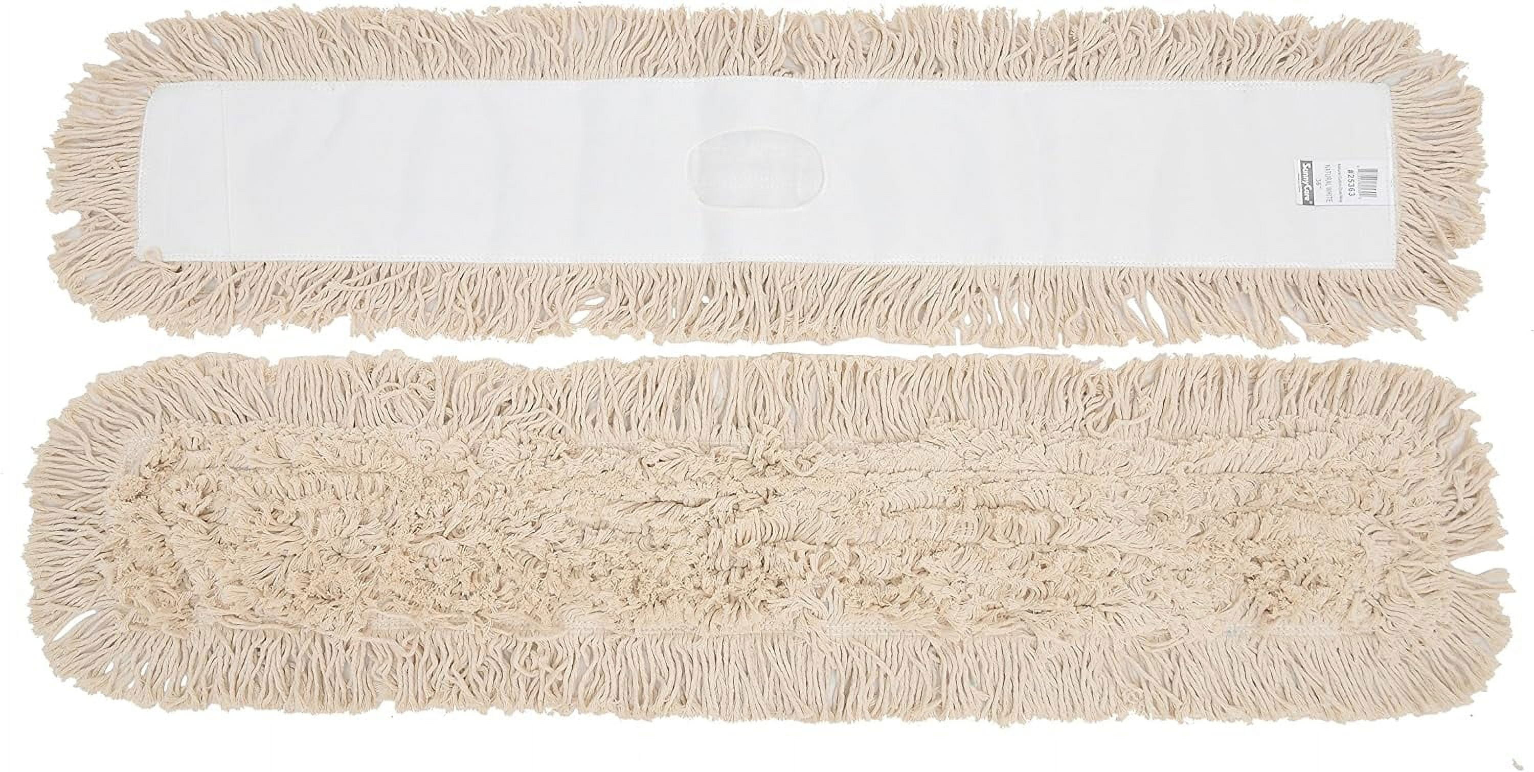 48" X 5" #25483 Natural Cotton Dust Mop 12Pcs/Case - Walmart.com