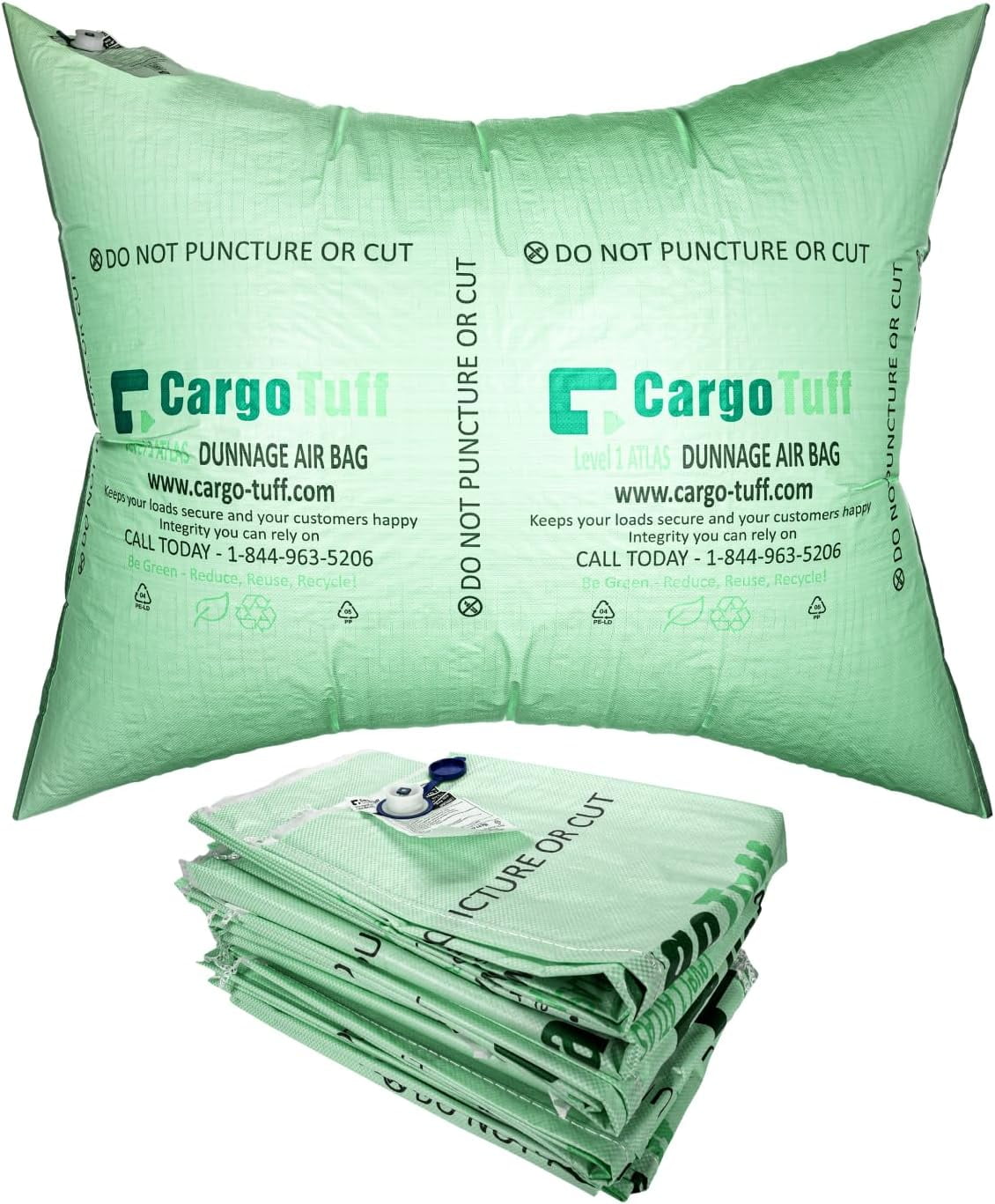 48" X 60" Dunnage Airbags, Woven Polypropylene, Level 1 (Pack of 10 ...