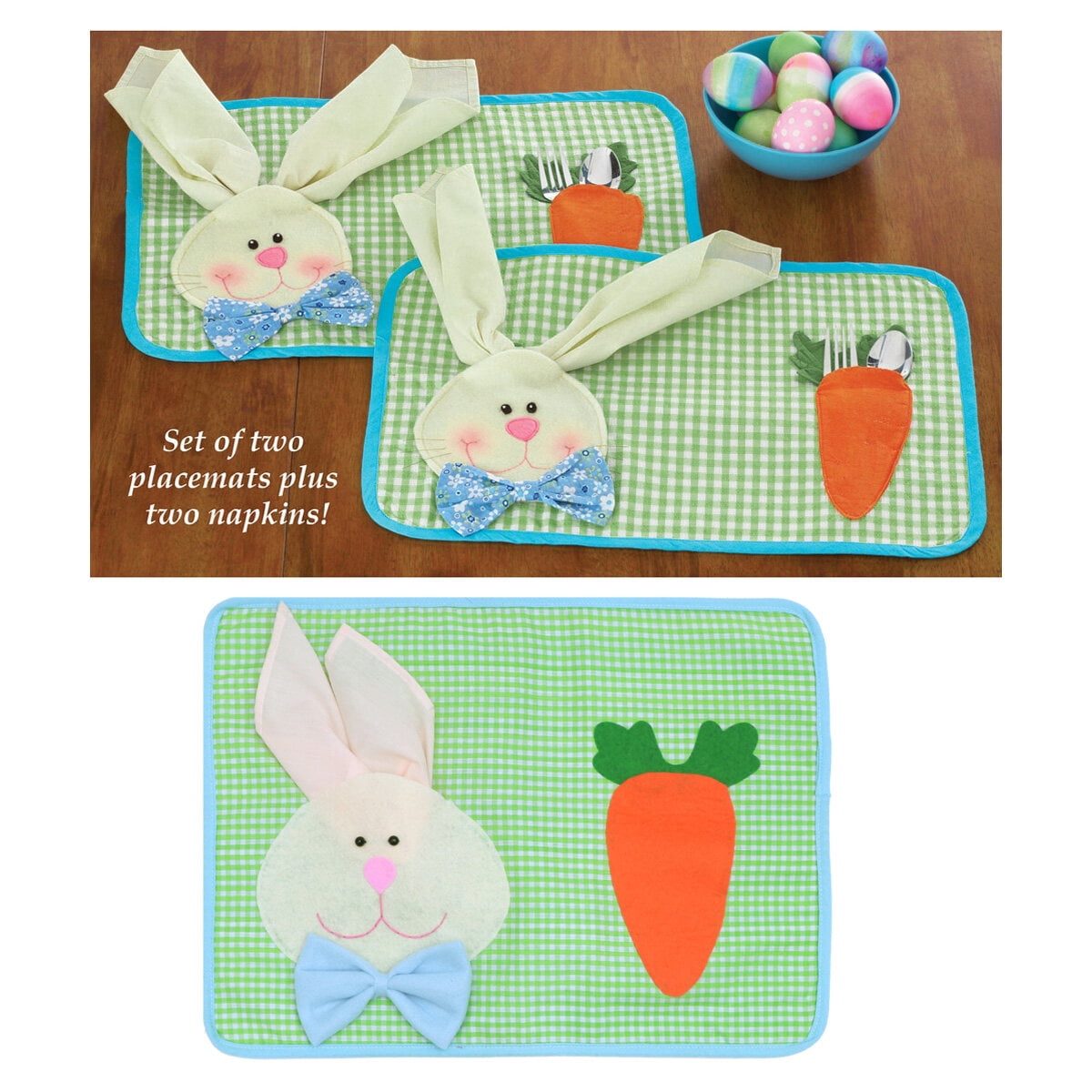 TABLZONE Multi-Fabric Dining Table Mats Set - 1 Piece Placemat for ...