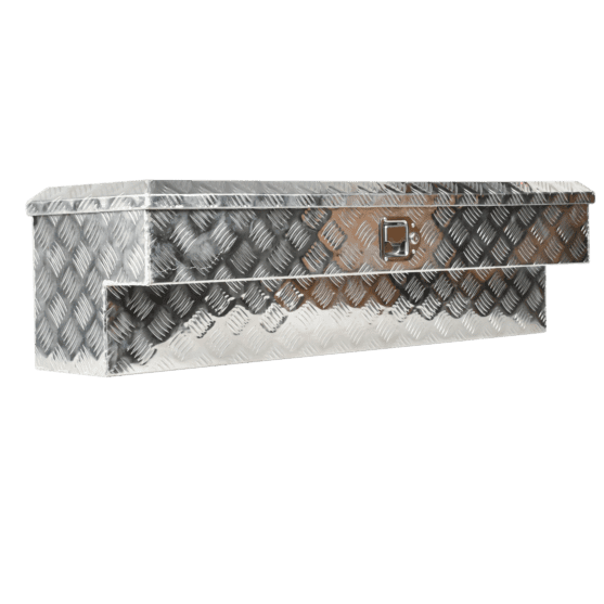 48"X8"X12.5" Aluminum Side Tool Box for Truck Pickup Trailer Storage ...