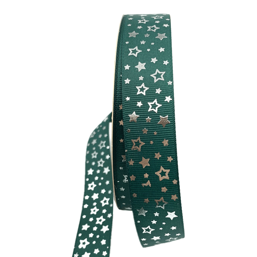 48 Yards 1 Inch Wide Stars Printed Ribbons, Ribbons with Stars for Hair ...