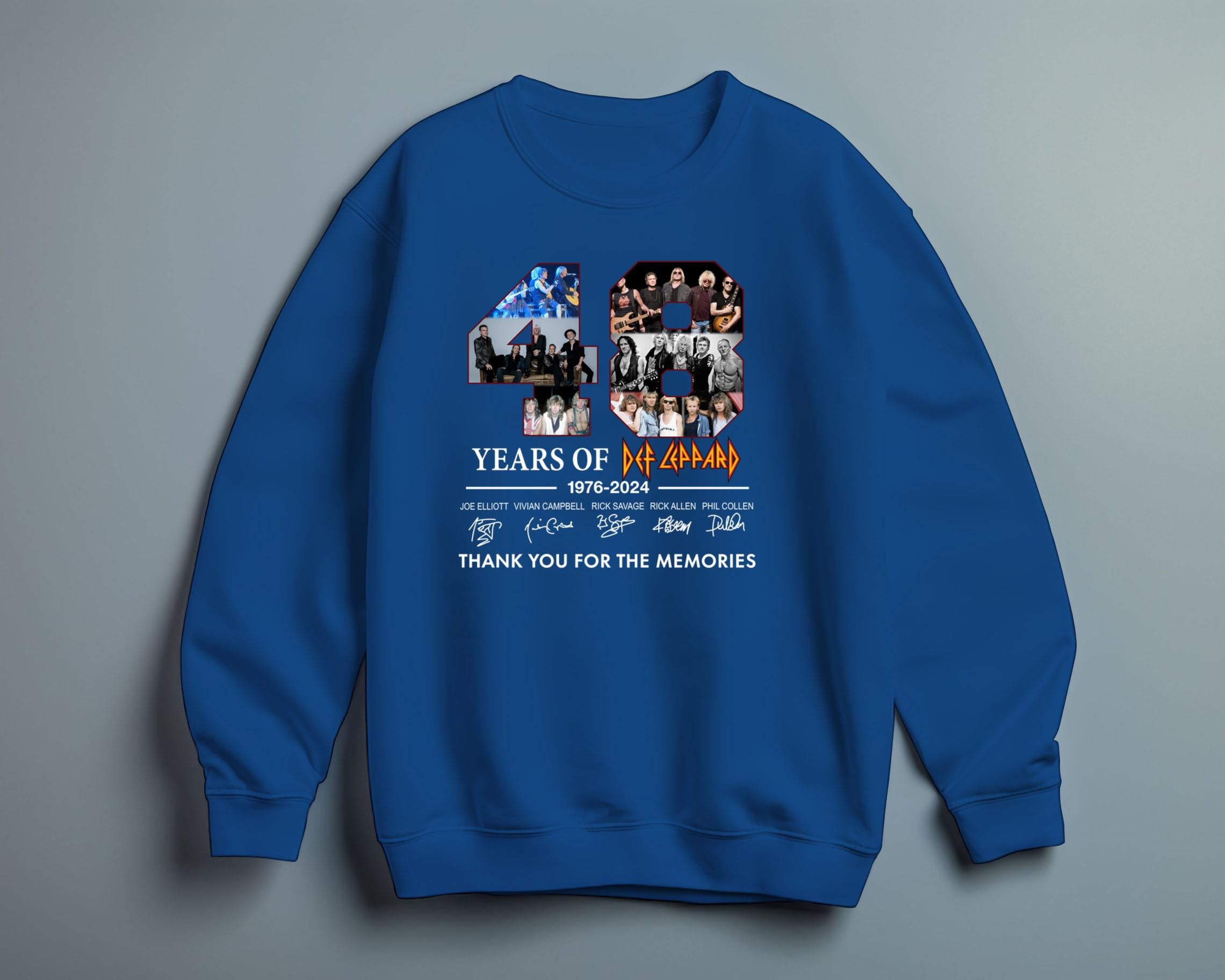 48 Years Iconic Rock Song Signature Shirt, Classic Vintage Style Shirt ...