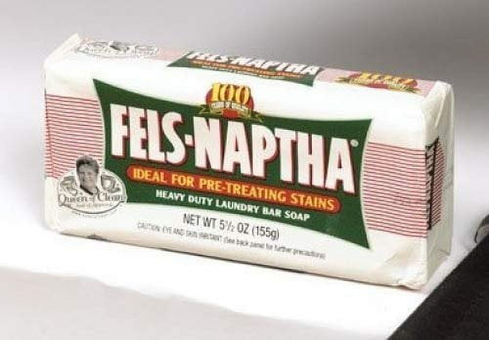 Dial Fels Naptha Laundry Soap, Heavy Duty Bar Soap, 5.5 oz, Stain ...