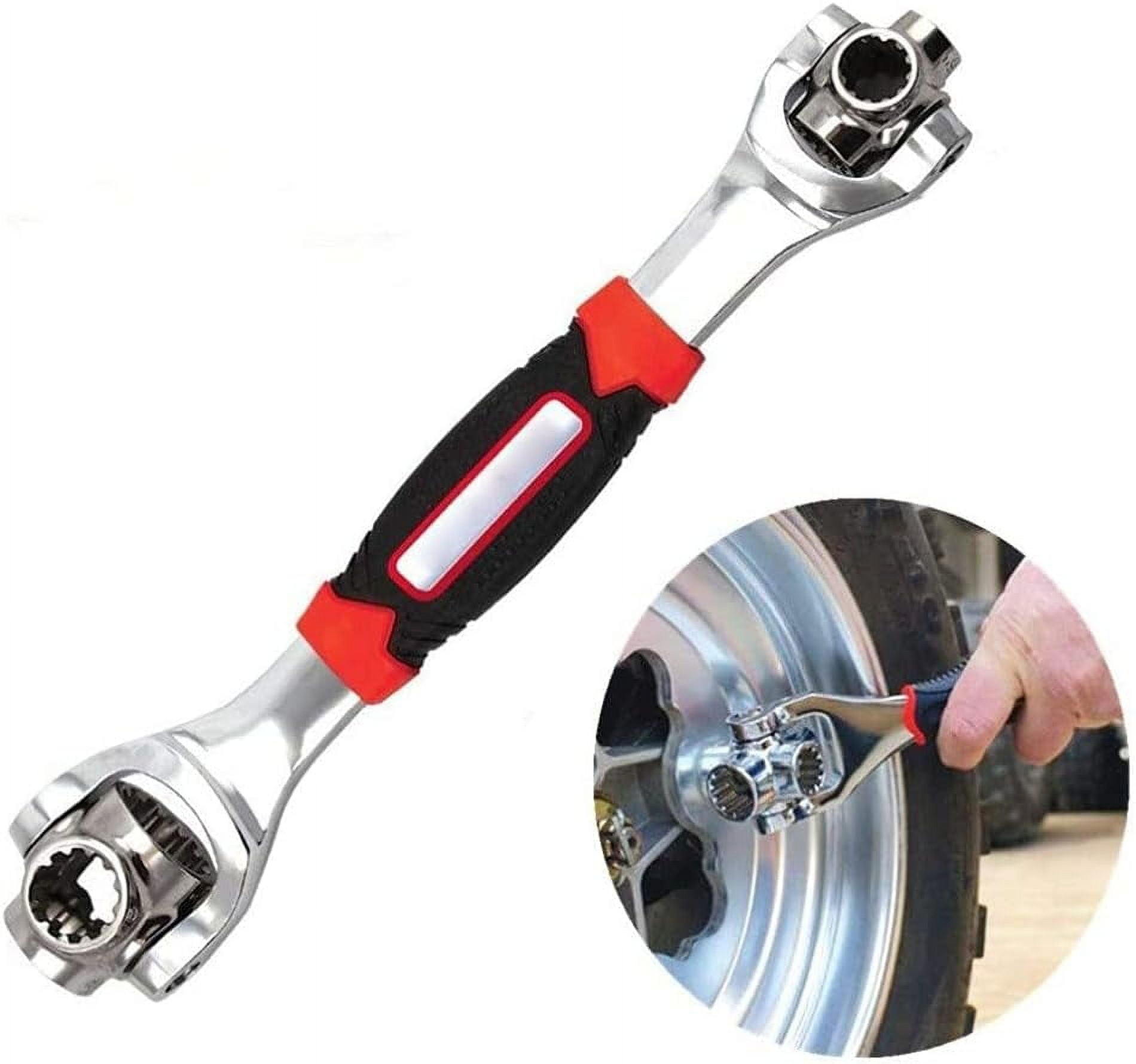 48-in-1 Multifunctional Tiger Multi-Socket Wrench, Multi-angle Dog Bone ...