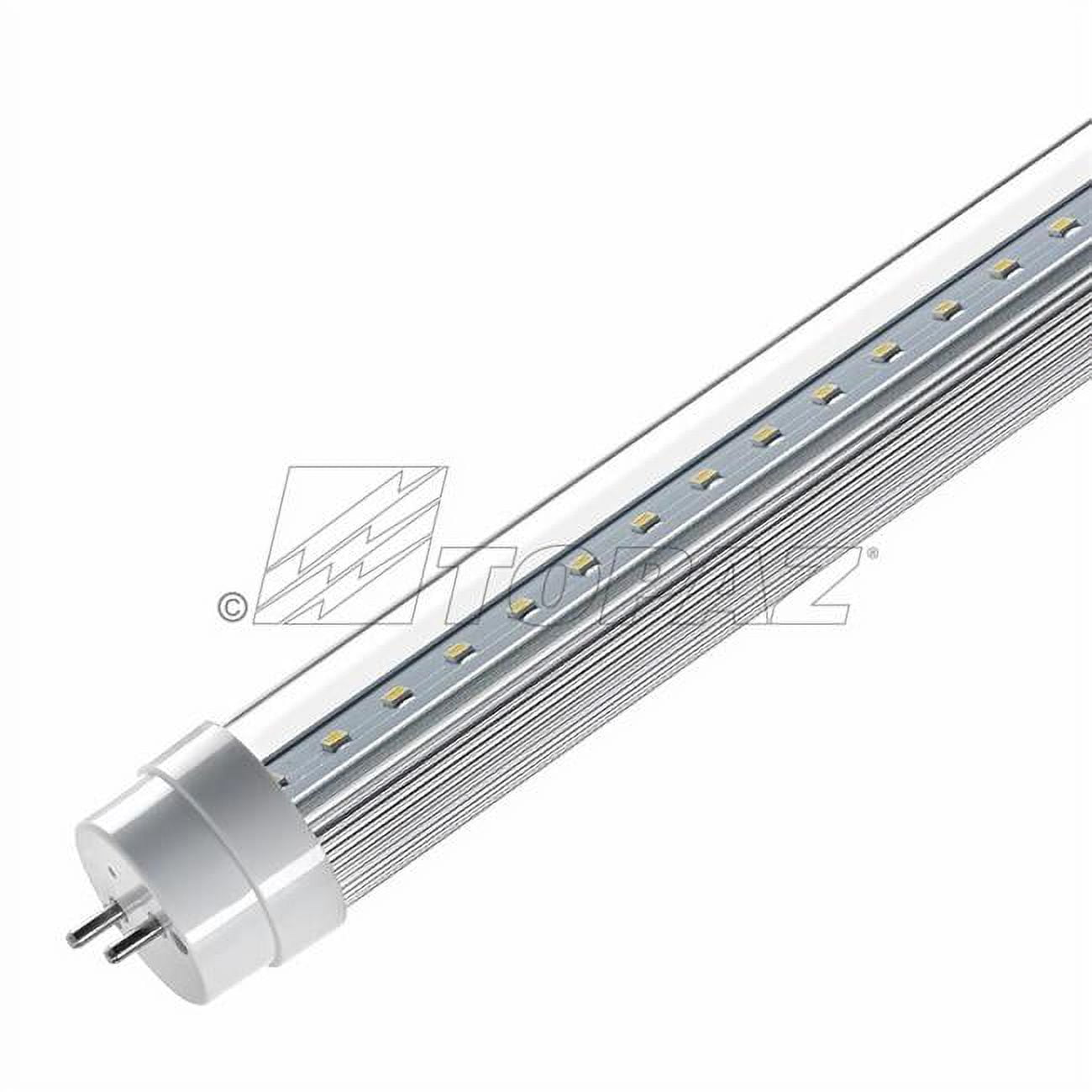 48 in. 18W LED Linear T8 Clear 6000K UNV - Walmart.com
