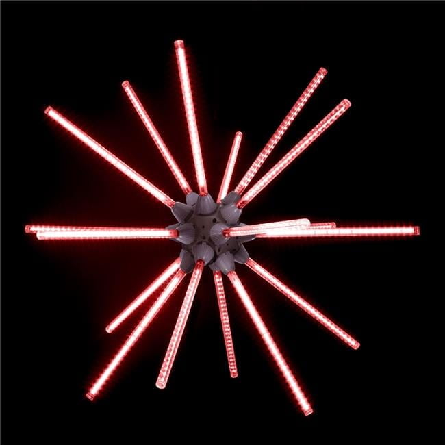 48 in. Animated LED Starburst, Red - Walmart.com