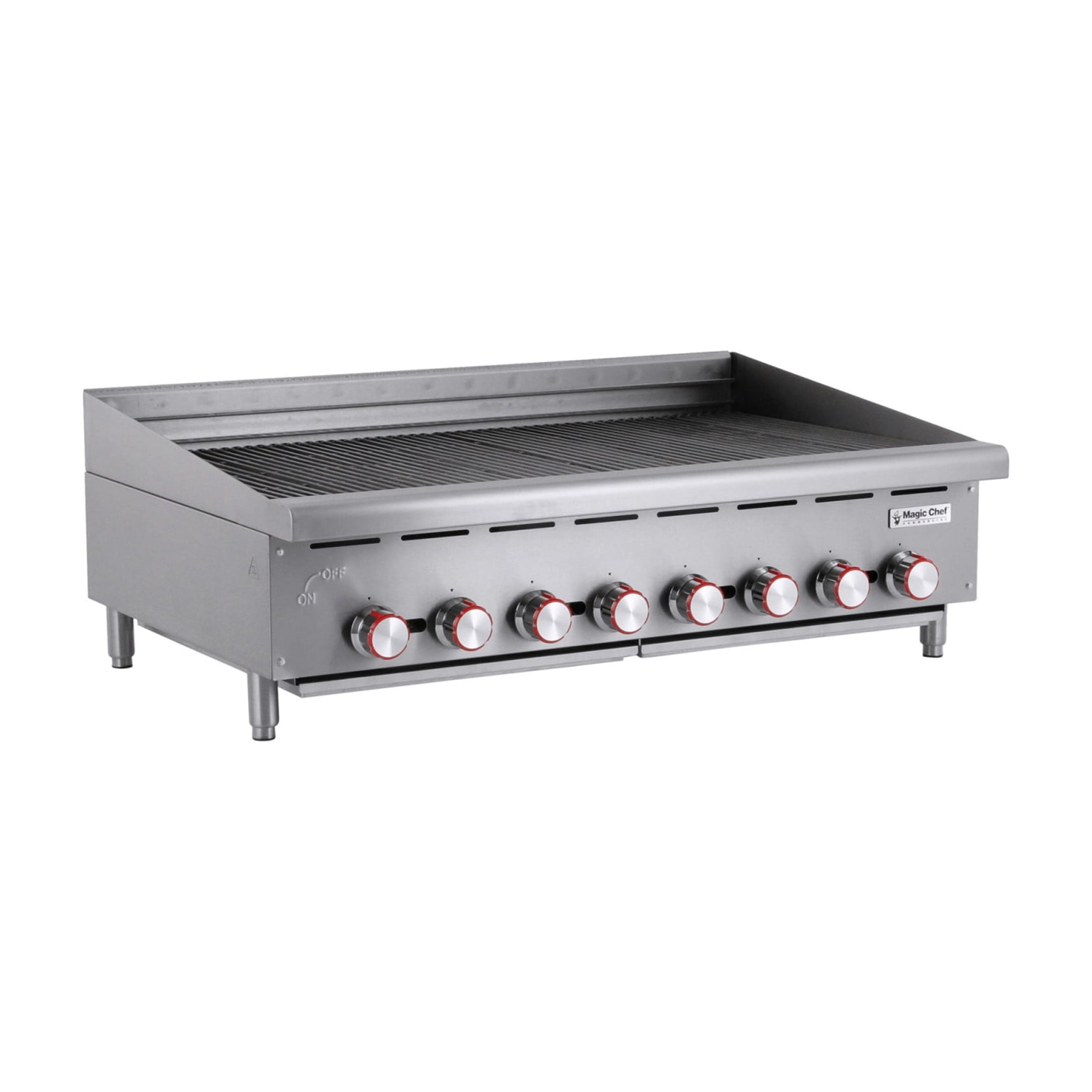 Magic Chef Commercial 48 in. Commercial Countertop Radiant Char Broiler ...