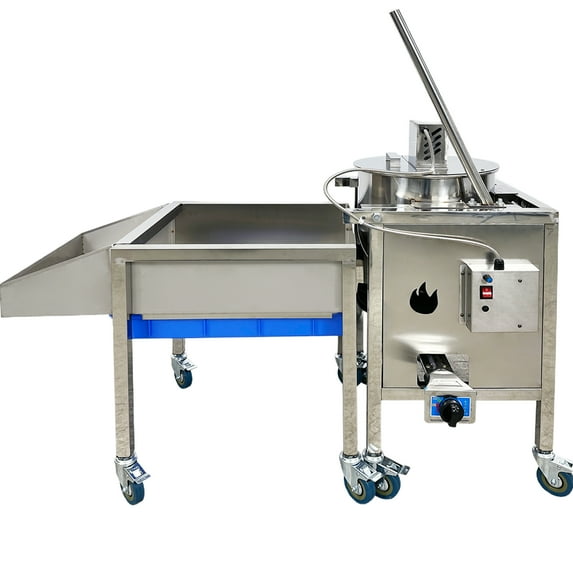 48 in. Commercial Kettle Corn Gourmet Popcorn Machine 30 QT Popcorn ...